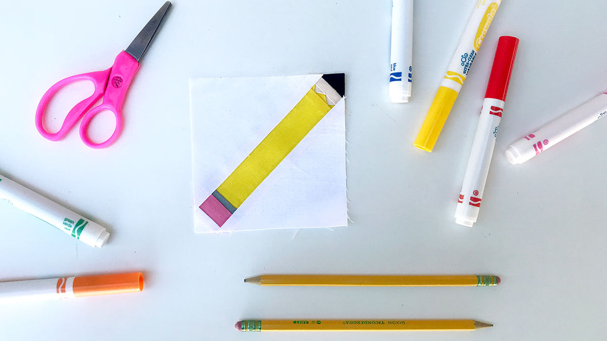 Free Pencil Quilt Block Pattern – On Williams Street