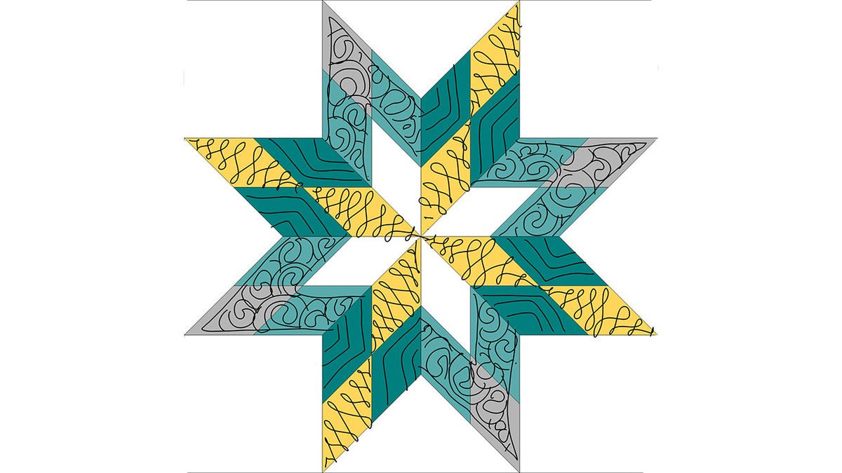 How to Quilt Lone Star Blocks – On Williams Street