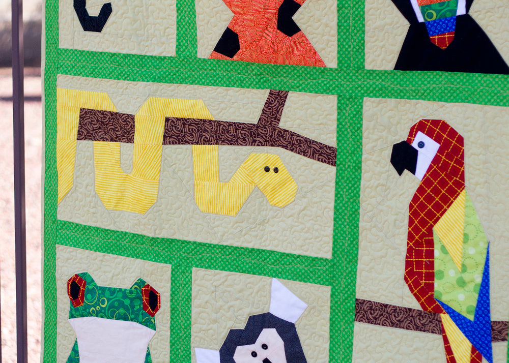 In the Rainforest - Modern FPP Quilt Pattern – On Williams Street