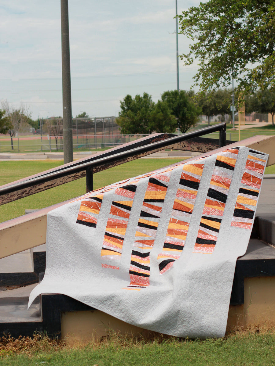Spritz Modern Guided Improv Quilt Pattern – On Williams Street