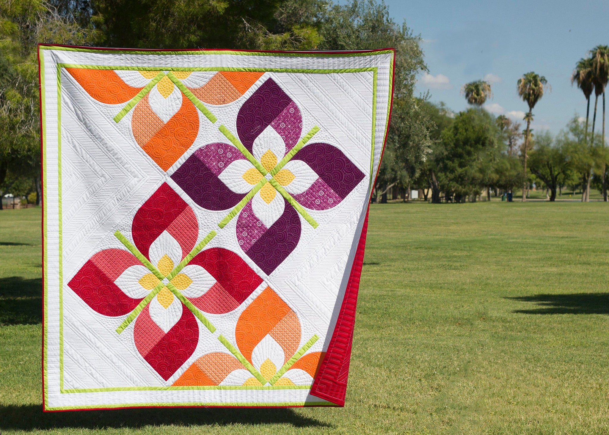 Windswept Modern Quilt Pattern - PDF Download – On Williams Street