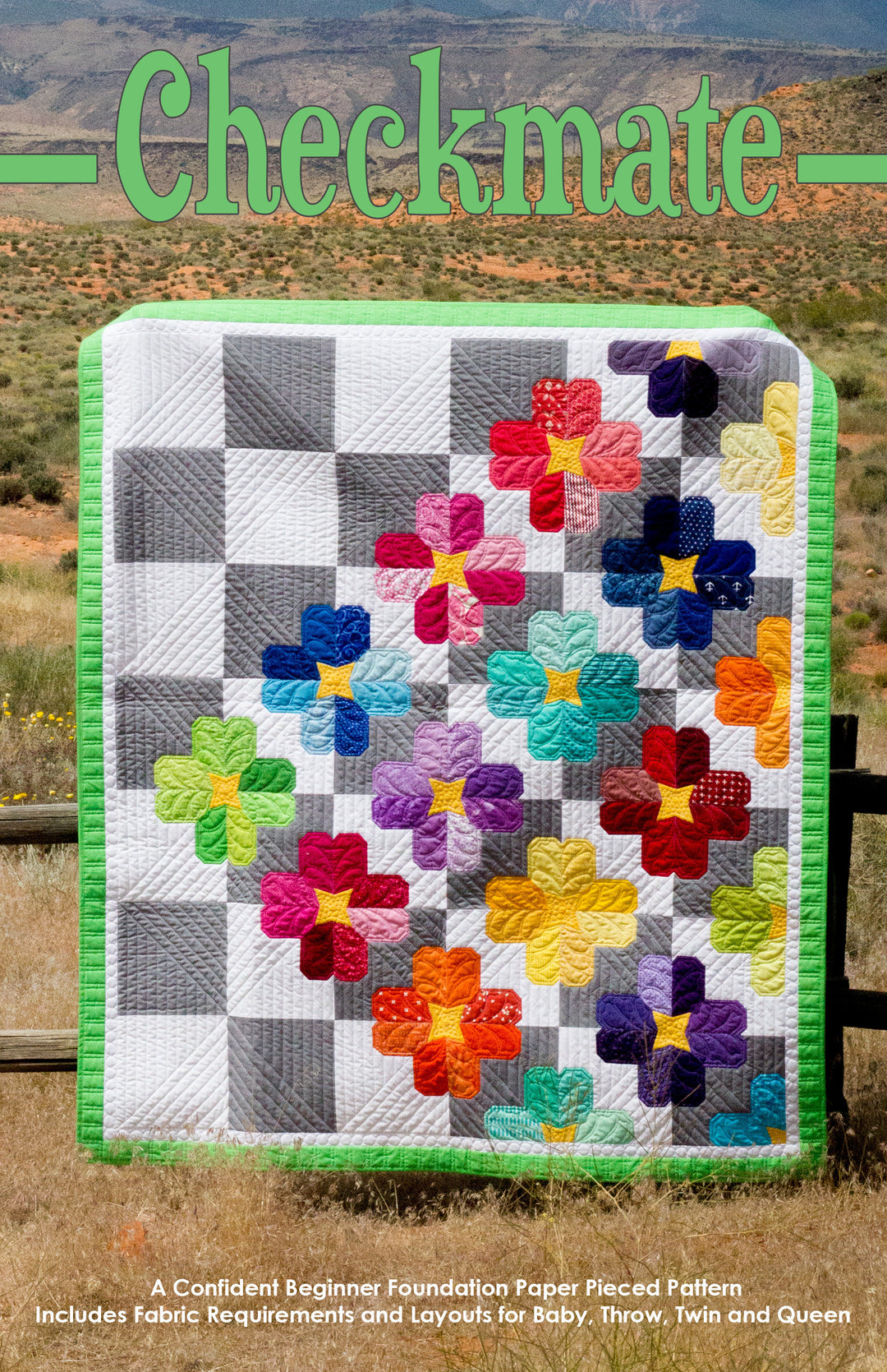 Checkmate Modern Quilt Pattern - PDF Download – On Williams Street