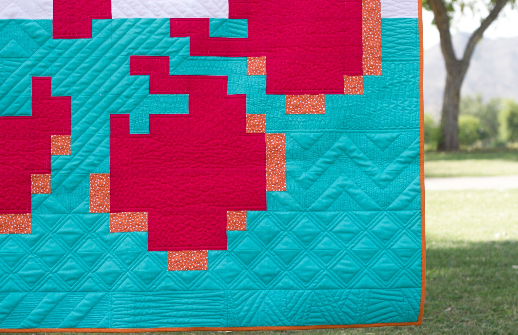 Island Bloom Modern Quilt Pattern - PDF Download – On Williams Street