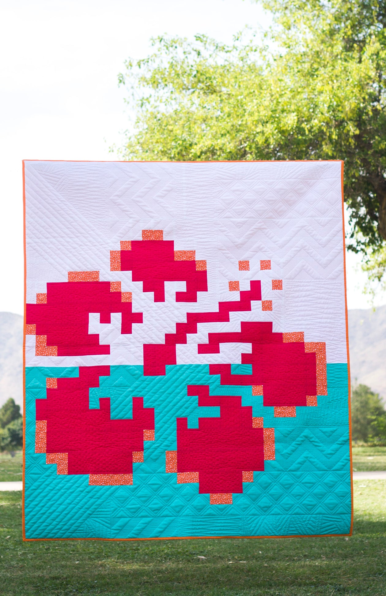 Island Bloom Modern Quilt Pattern - PDF Download – On Williams Street